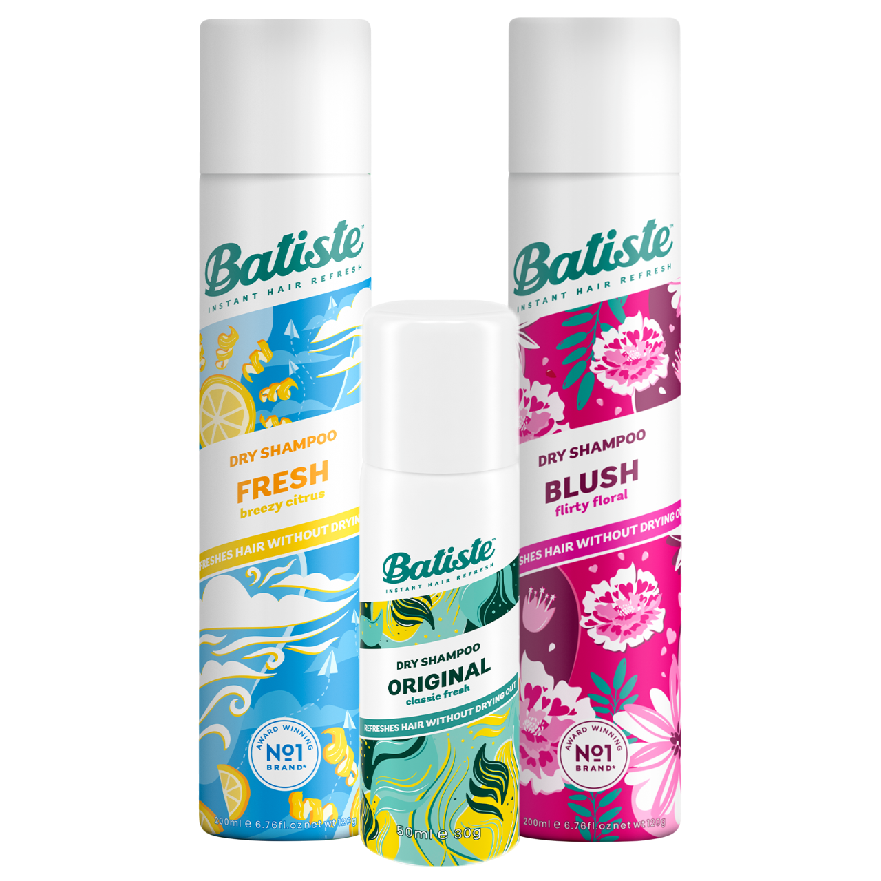 Batiste Brasil | Shampoo a Seco: Cabelos frescos e Leves